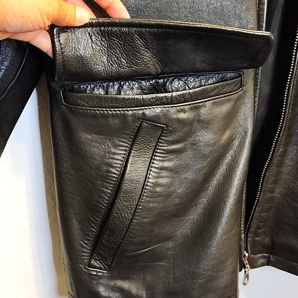 Wilsons M Julian Leather Jacket - Gem